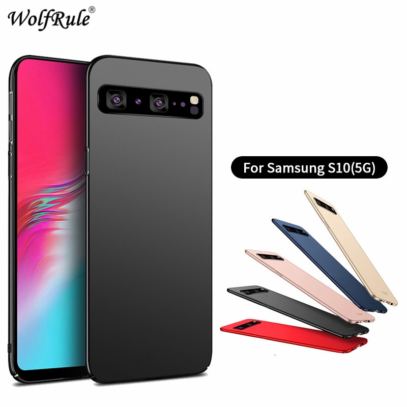 sFor-Samsung-Galaxy-S10-5G-Case-Stylish-Smooth-Skin-UltraThin-PC-Matte ...